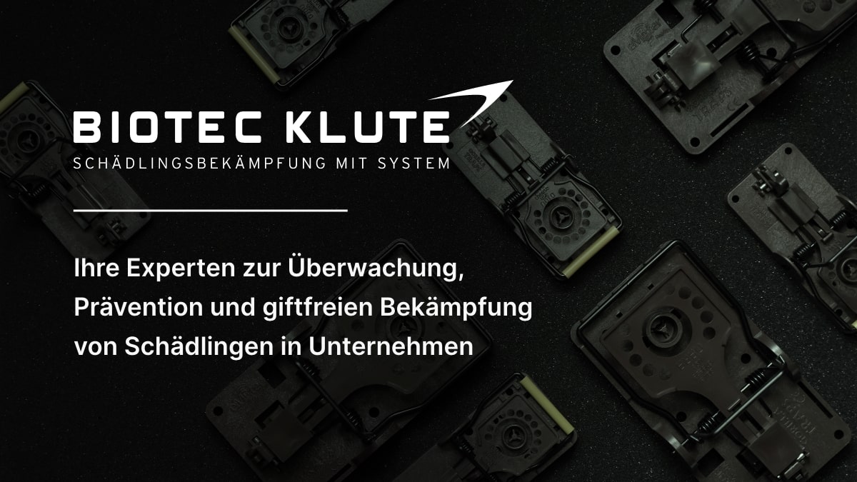 Schädlingsbekämpfung für biozertifizierte Unternehmen | Biotec Klute